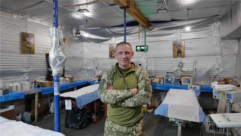 Medizinische Versorgung mitten im Kriegsgebiet