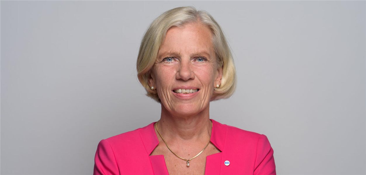 Christine Neumann-Grutzeck als BDI-Präsidentin wiedergewählt