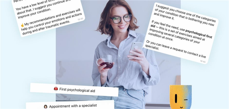 Mit Tele-Robotern, Apps und Chatbots gegen Kriegstraumata