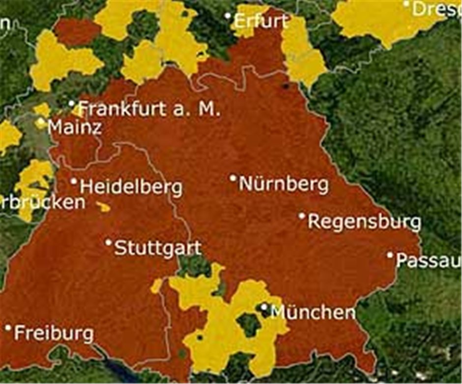 FSME-Risikogebiete schnell mit einem Mausklick