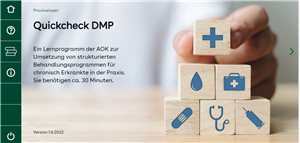 Online-Lernprogramm der AOK zeigt: So klappt die DMP-Umsetzung