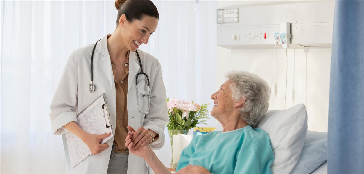 Überwiegend zufrieden mit der Krankenhaus-Versorgung