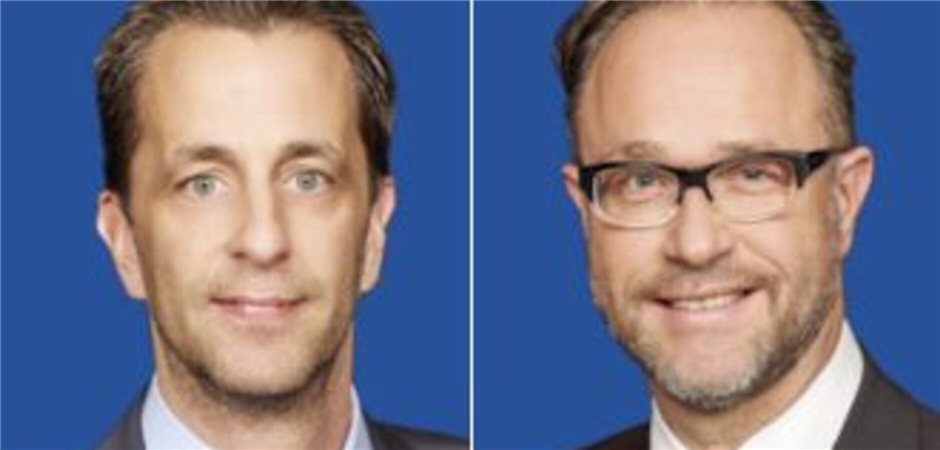 Oliver Sakowitz und Alexander Zarbock im DIVI-Präsidium