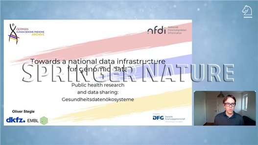 Prof. Dr. Oliver Stegle, German Cancer Research Center (DKFZ), European ...