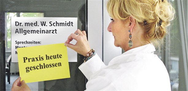 Protest und Praxisschließungen